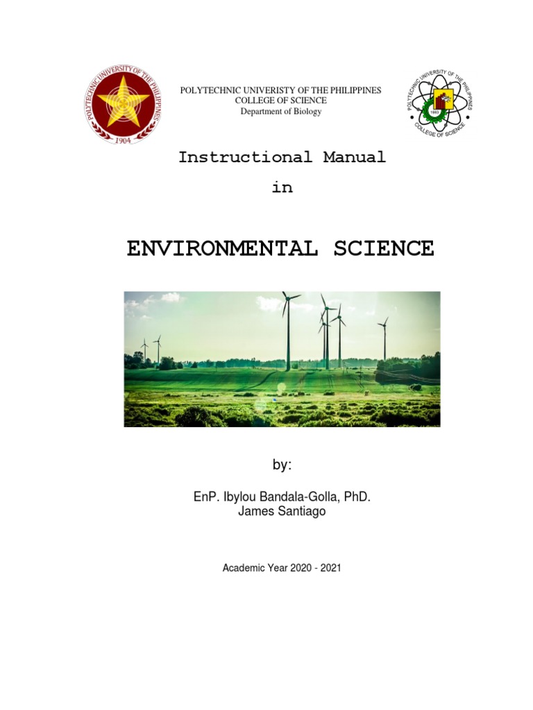 Environmental Science: Instructional Manual in | Download Free PDF ...