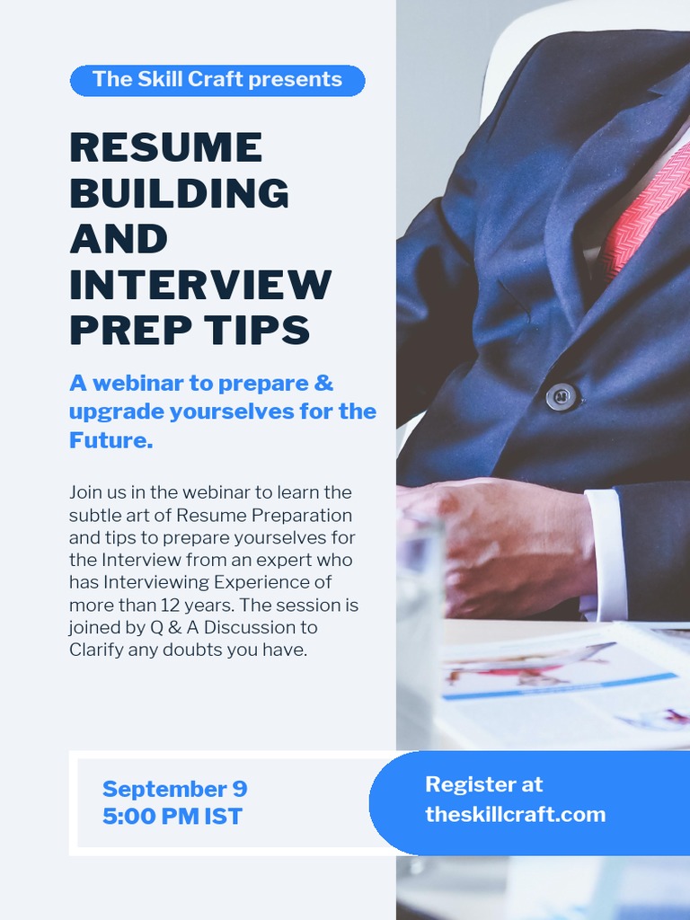 Resume Building and Interview Prep Tips | PDF