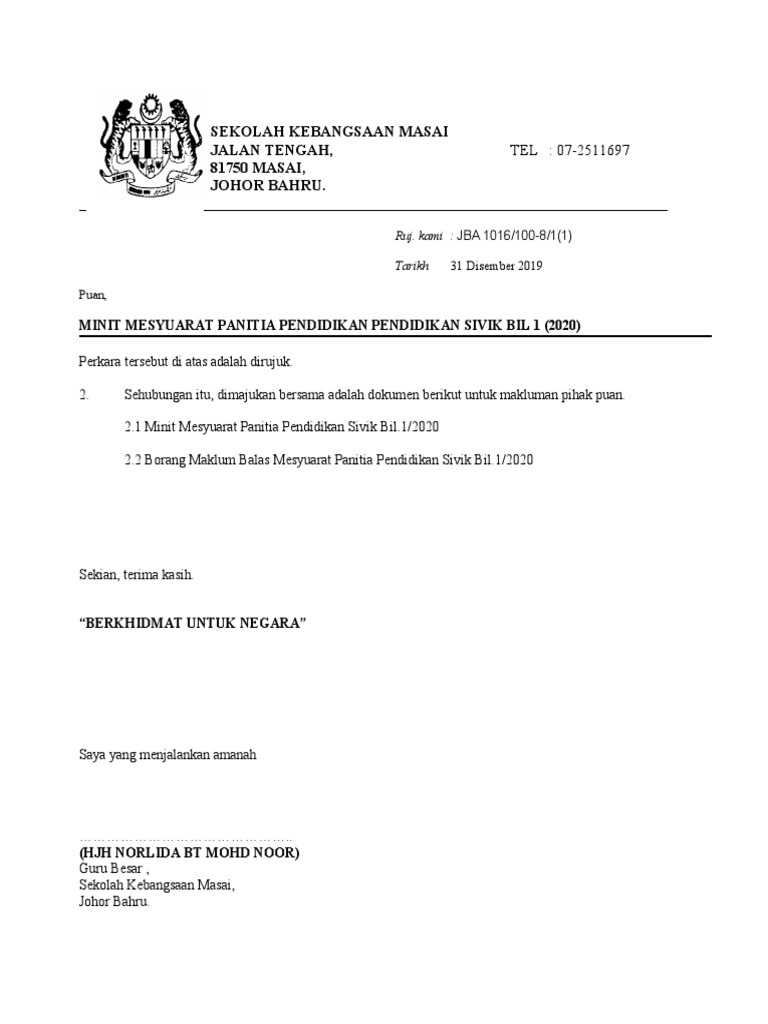 COVER LETTER EDARAN - Doc PM | PDF