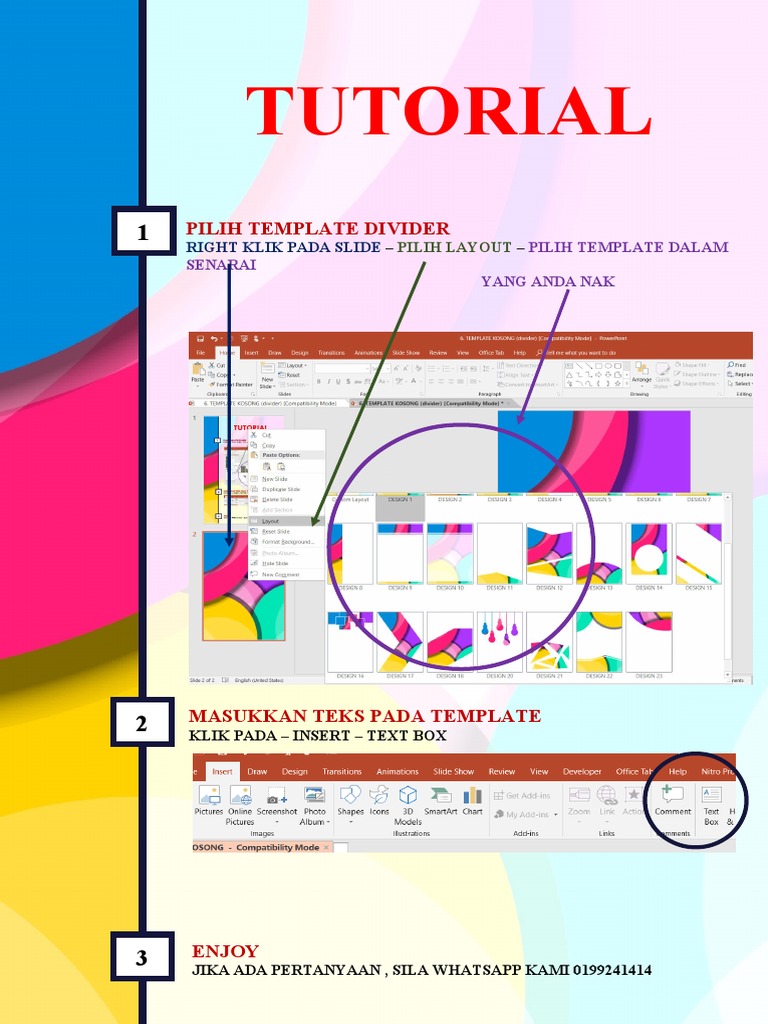 TEMPLATE KOSONG (Divider) | PDF