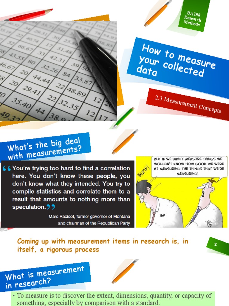 How To Measure Data | PDF | Attitude (Psychology) | Level Of Measurement