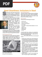 Inclusion Rating in Steels As Per Astm Standards | PDF | Chemistry ...