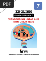 English: Transcoding Linear and Non-Linear Texts | PDF | Mosquito ...