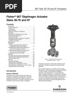 Manual Fisher 655 | PDF | Valve | Actuator