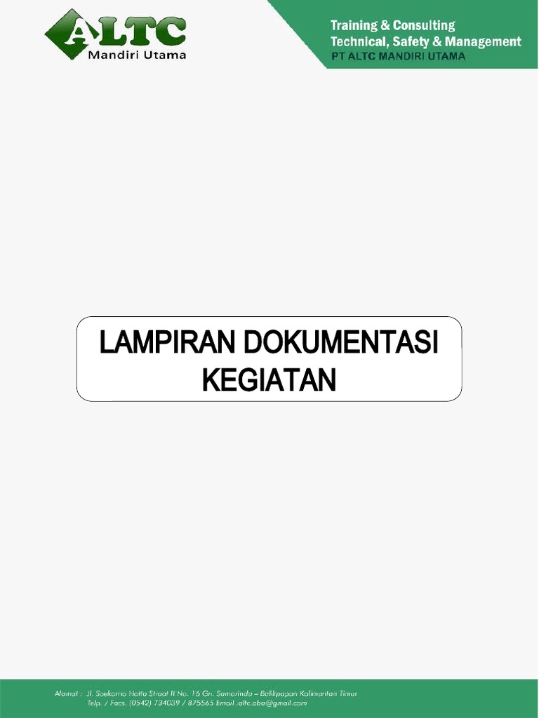 Sekat Laporan Dokumen | PDF