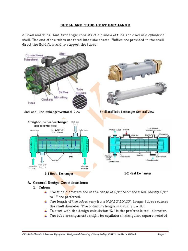 2 Shell and Tube Exchanger | PDF | Pressure | Heat Exchanger