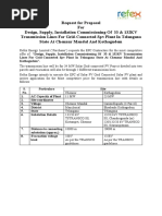 Specification 33 KV Line | PDF | Insulator (Electricity ...