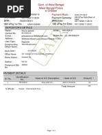 Kolkata Traffic Police Case Details | PDF