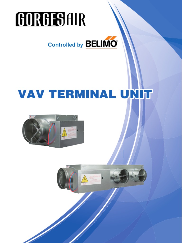 VAV Catalogue From Tofee | PDF | Duct (Flow) | Manufactured Goods