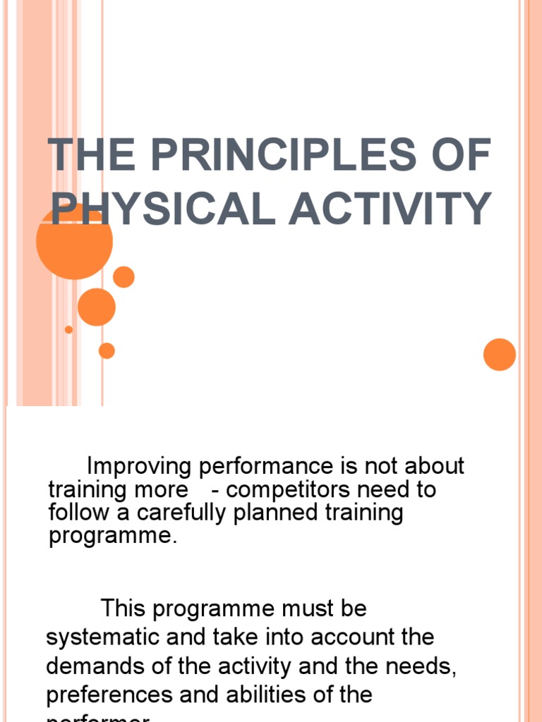Principle of Training | PDF | Physical Fitness | Running