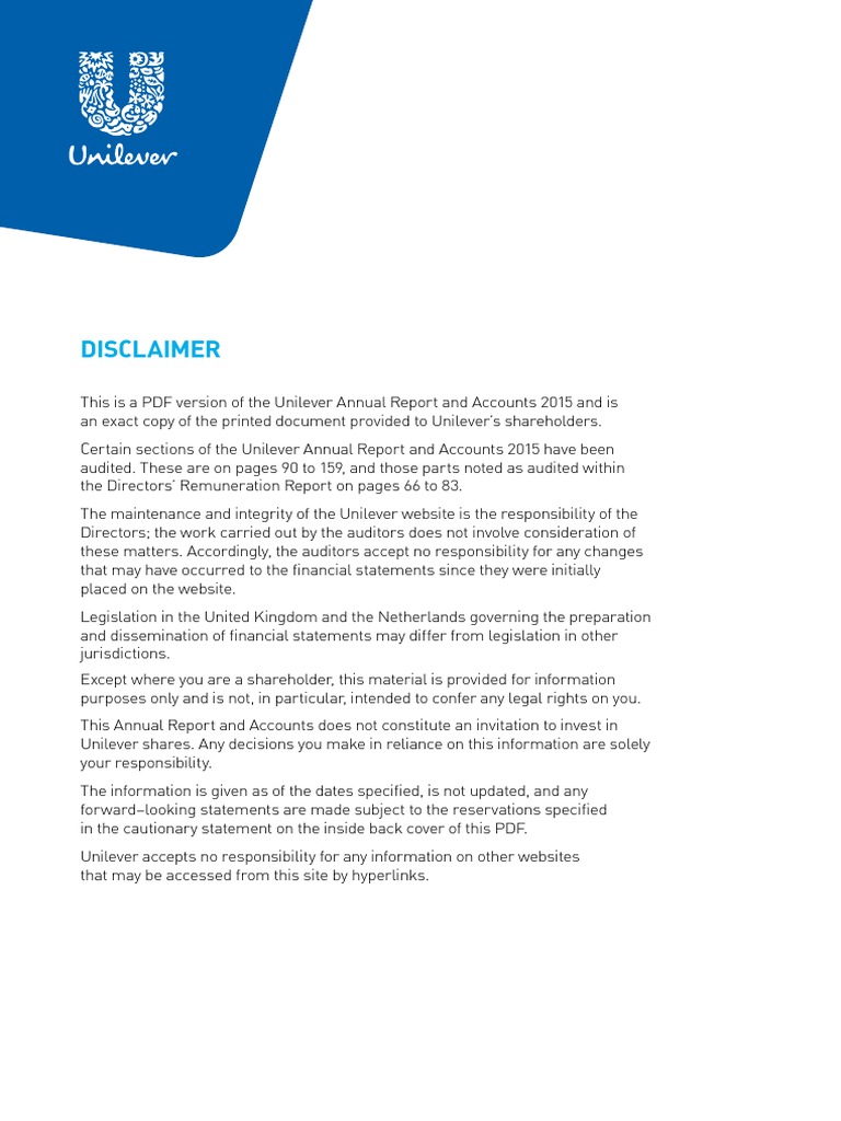 Annual - Report - and - Accounts - Ar15 - tcm244-478426 - en PDF | PDF ...