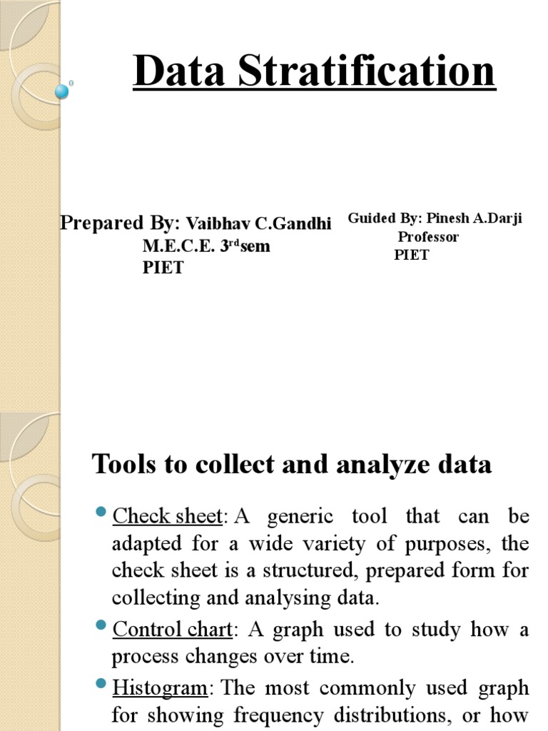 Data Stratification | PDF | Data Analysis | Data