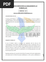 Posh Committee Formation Guidelines | PDF