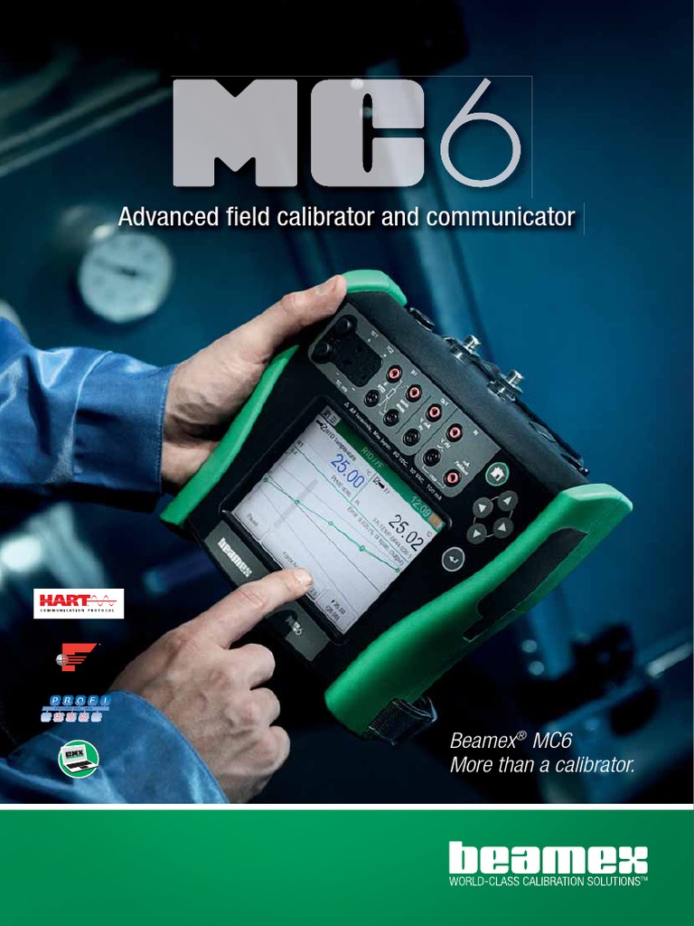 Beamex MC6 Multifunction Calibrator NATA Certified | PDF | Calibration ...