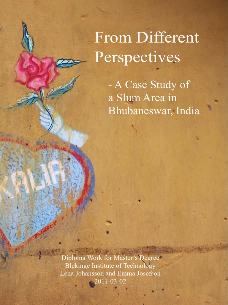 From Different Perspectives: - A Case Study of A Slum Area in ...