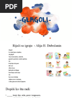 Glagoli Radni Listići | PDF