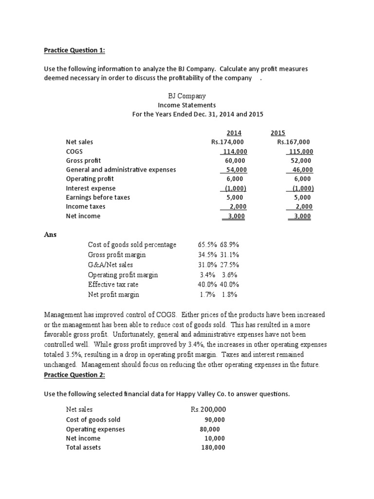 Practice Questions 3-11 - 2020 | PDF | Equity (Finance) | Balance Sheet