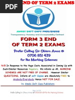 Form 2 - Agriculture - Question Paper | PDF | Botany | Agricultural Science