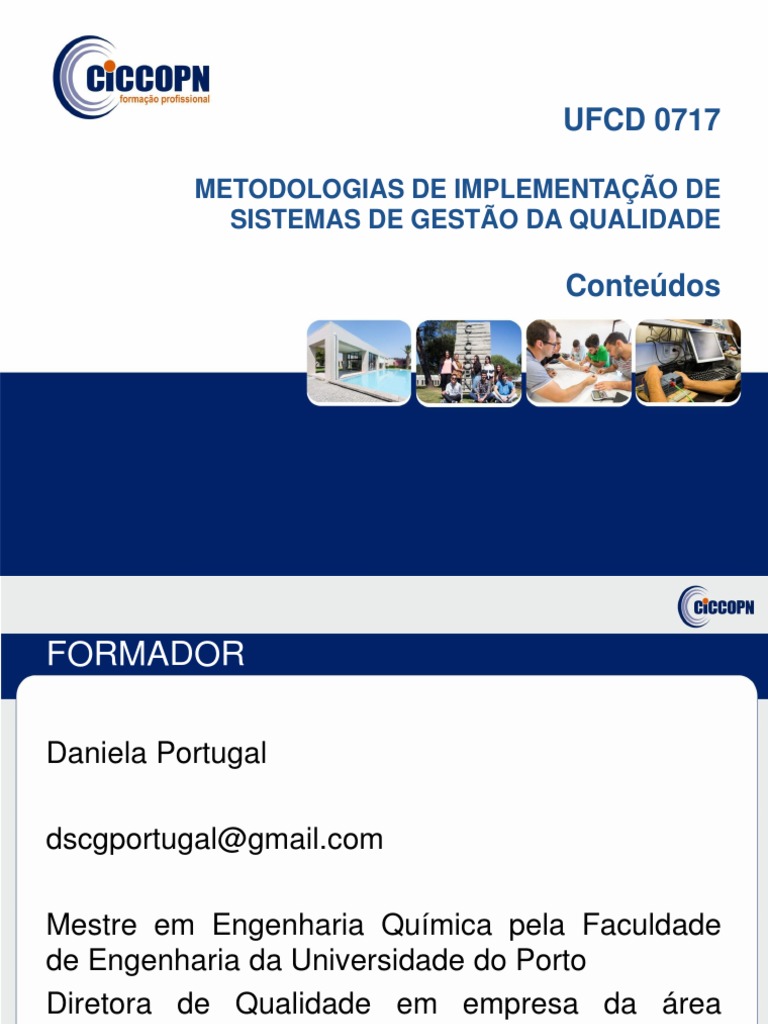 UFCD0717 - Parte 1 Conteudos | PDF