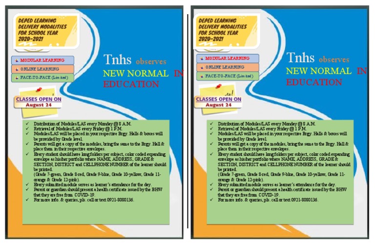 TNHS Leaflet | Download Free PDF | Learning | Behavior Modification