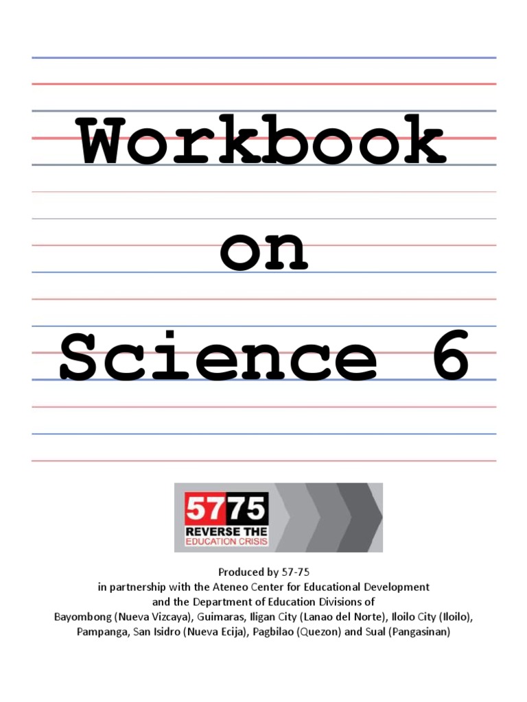 Grade 6 Science Workbook Guide | PDF | Circulatory System | Blood