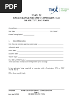 Change of Broker Form Common | PDF