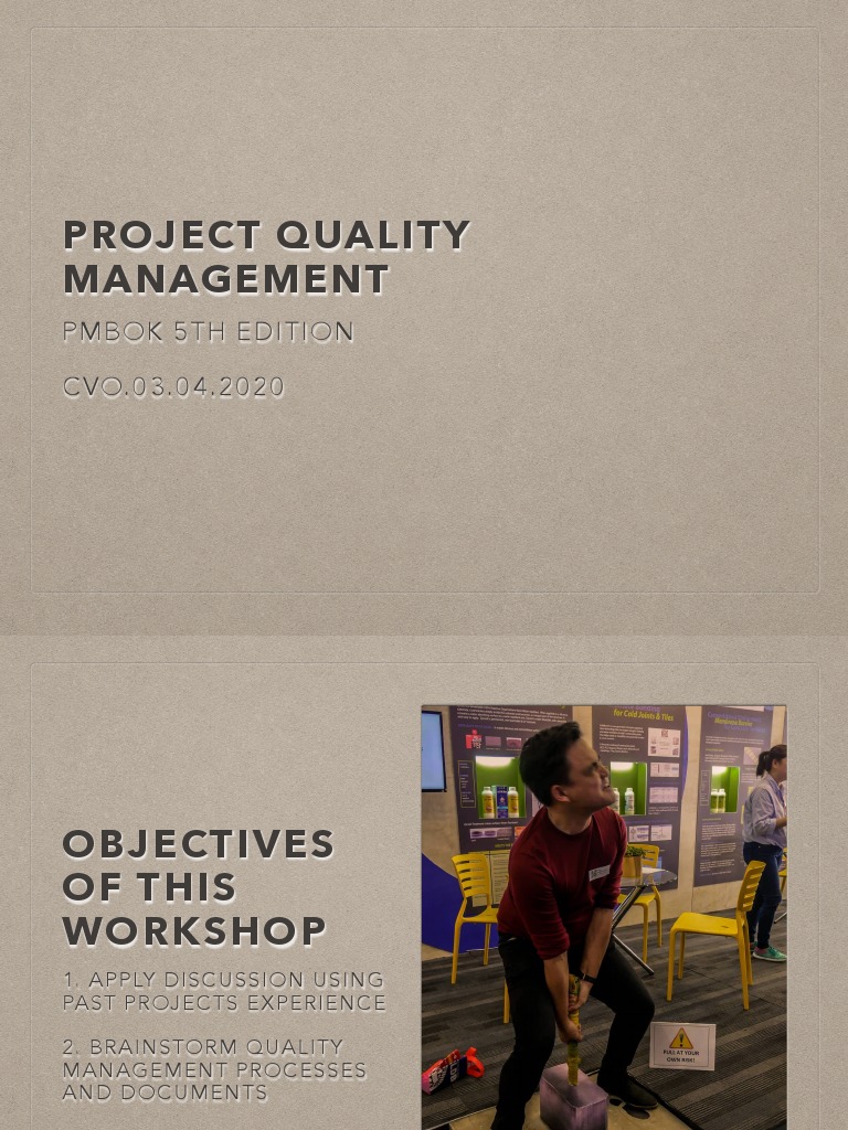 Project Quality Management | PDF | Quality Management | Project Management