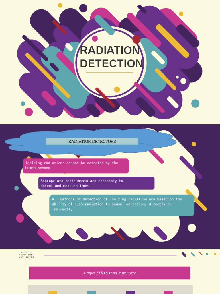 Radiation Detectors | PDF | Ionizing Radiation | Radioactive Contamination