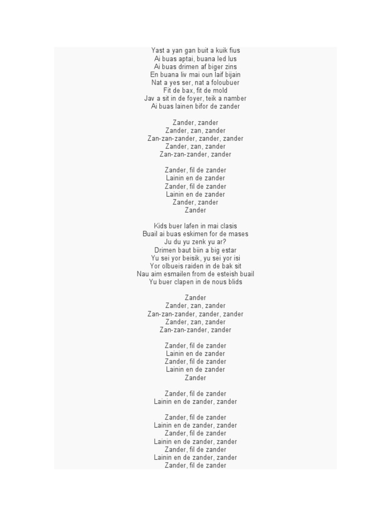 Pronunciacion de Thunder | PDF