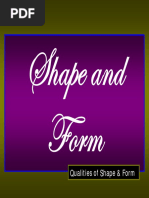 Lesson 7 Organic Shapes | PDF | Shape | Area