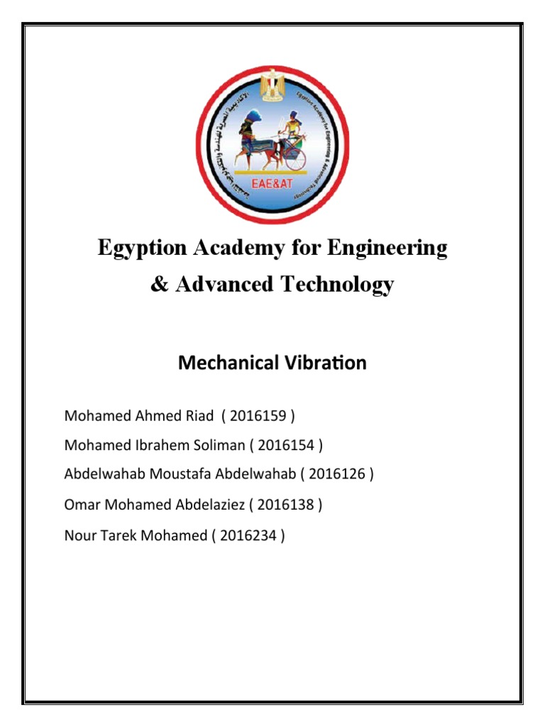 Mechanical Vibration Project | PDF