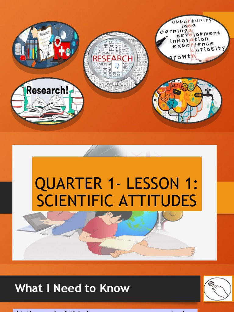 Understanding Scientific Attitudes | PDF | Curiosity | Scientific Method