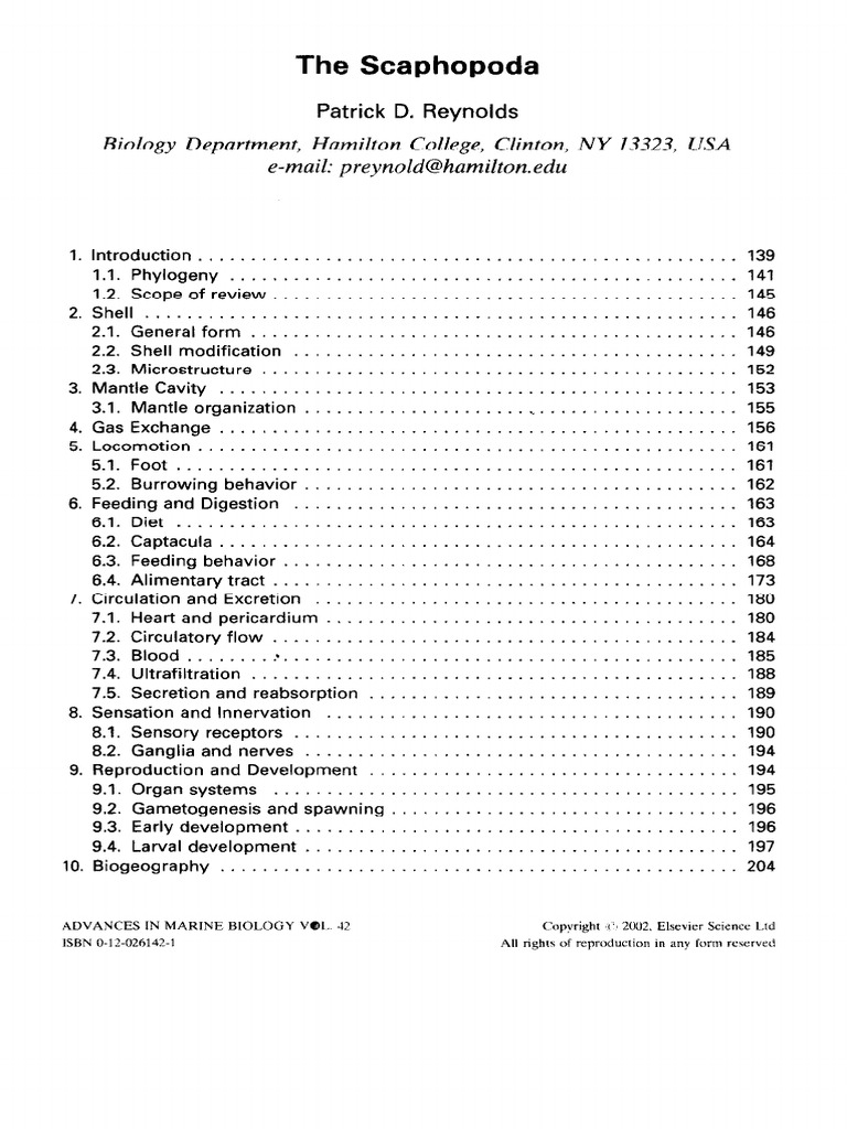 Reynolds2002 PDF | PDF | Mollusca | Phylogenetic Tree