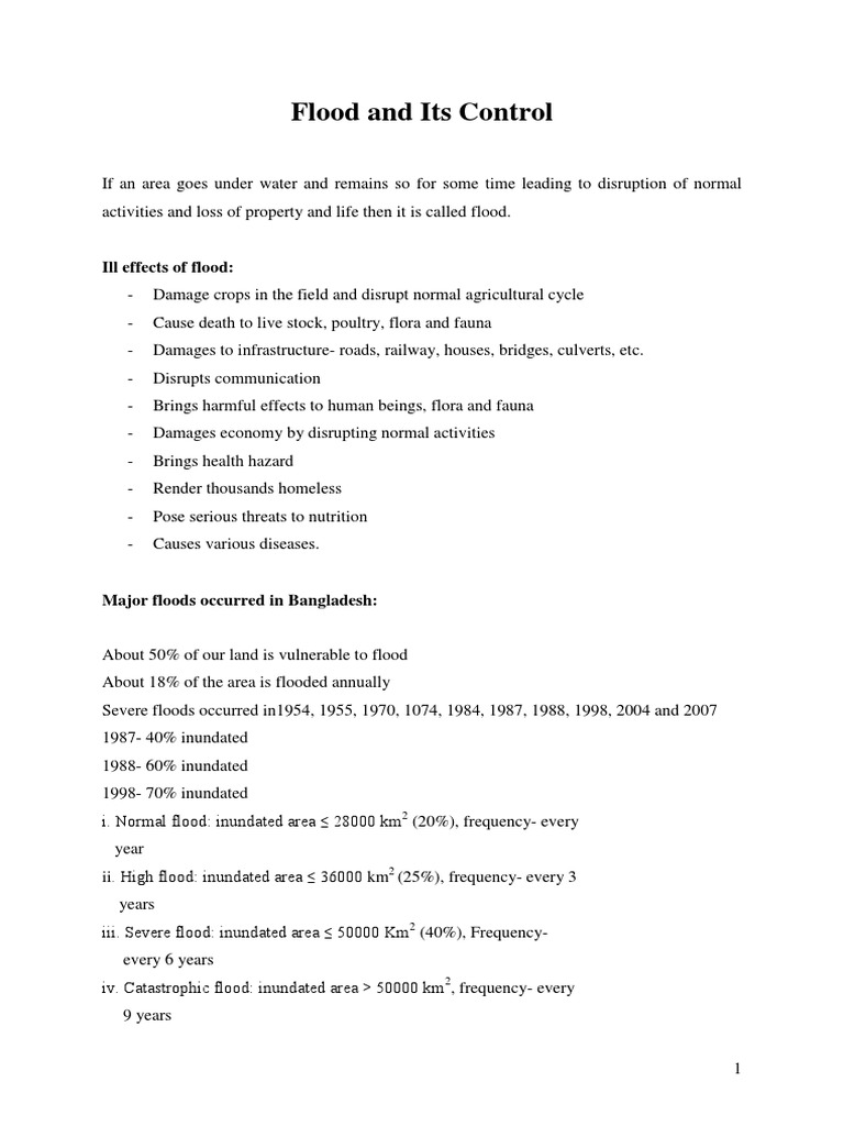 9 Flood Control, L-5,6 | PDF | Levee | Flood