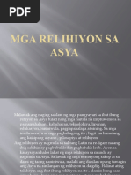 Fil 701 Mga Relihiyon Sa Pilipinas | PDF