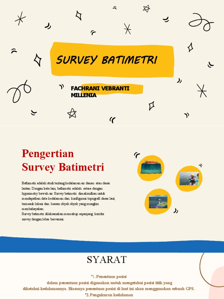 Survey Batimetri | PDF