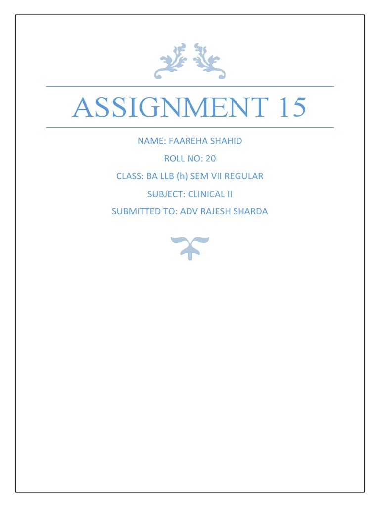Document Title | PDF | Lease | Leasehold Estate