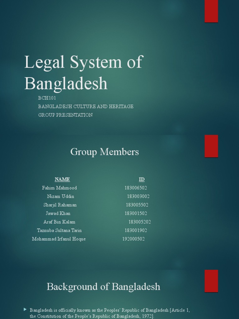 Legal System of Bangladesh | PDF | Magistrate | Supreme Courts