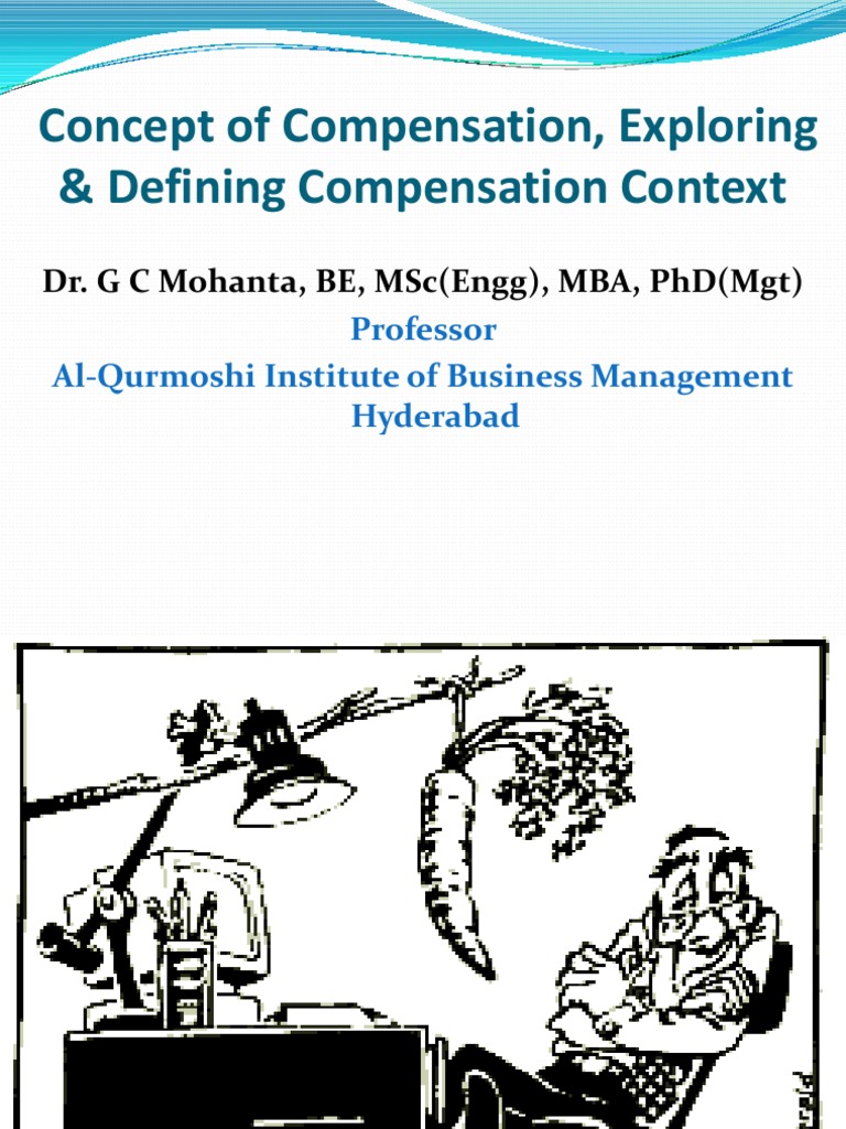 Concept of Compensation, Exploring & Defining Compensation Context ...