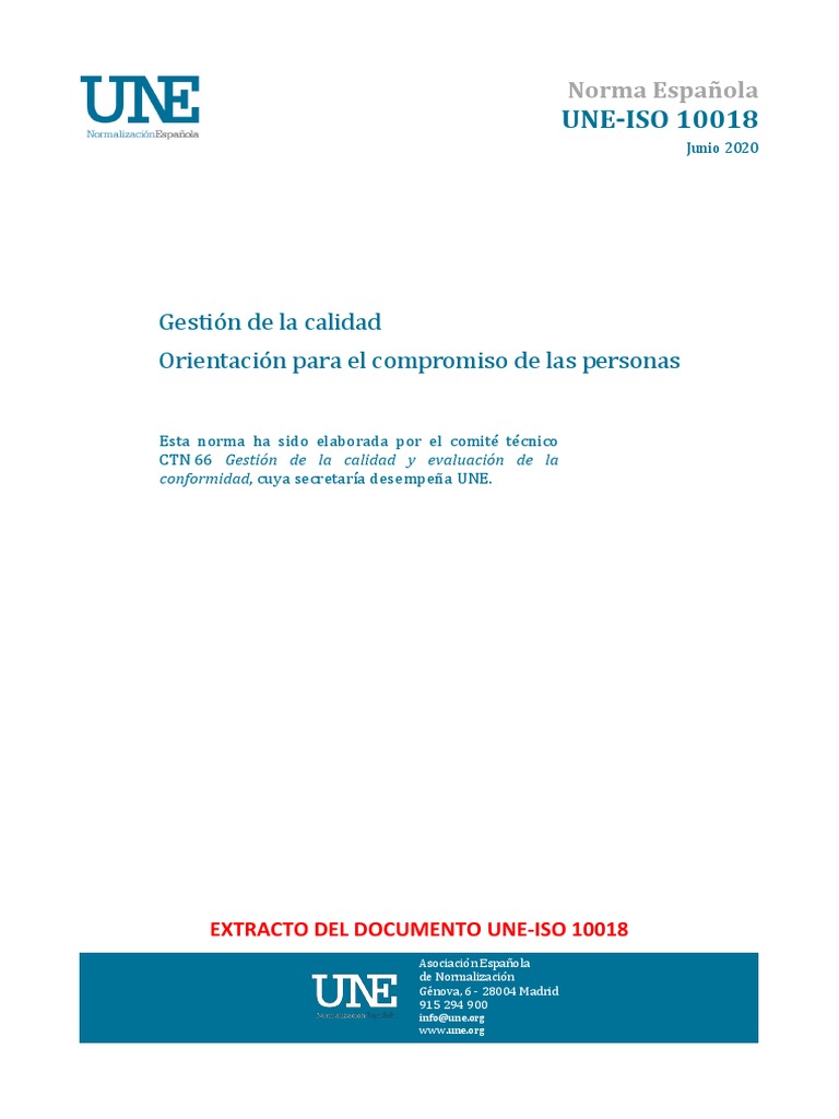 Extracto ISO 10018-2020 | PDF | Business | Evaluación