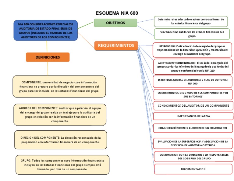 Esquema Nia 600 | PDF | Auditoría | Business
