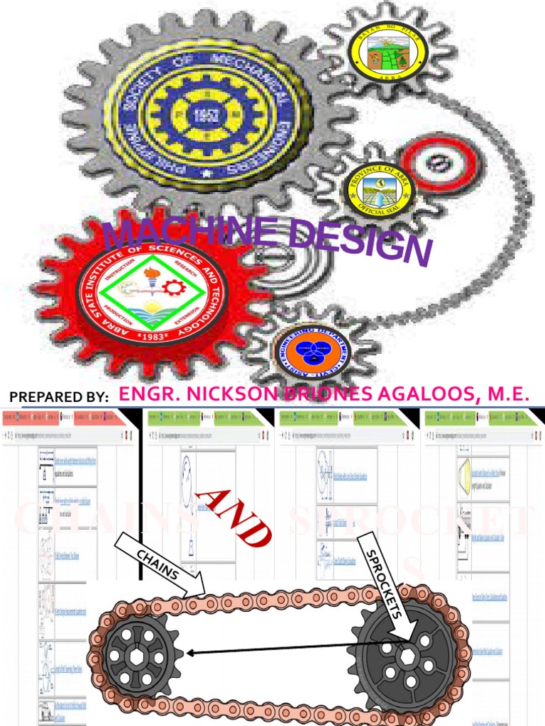 Chain and Sprockets | PDF | Gear | Machines
