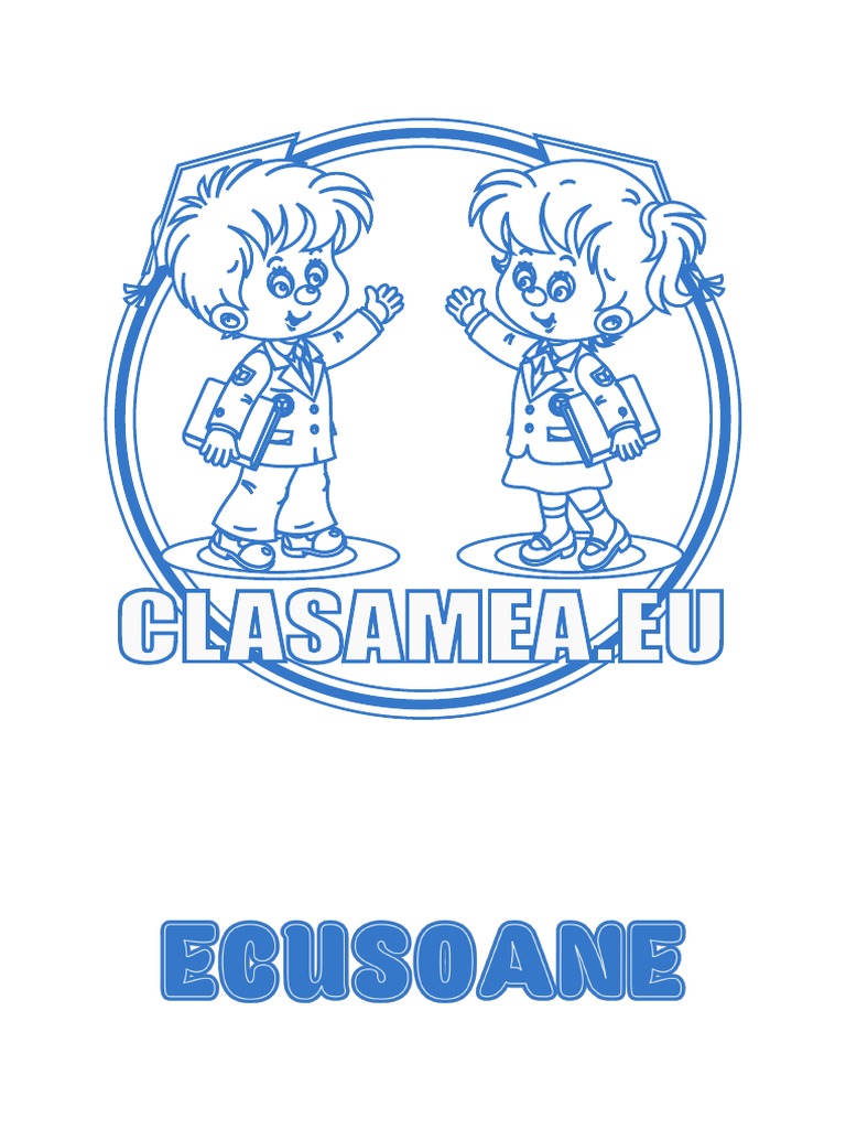 Ecusoane Clasa Micilor Exploratori PDF | PDF