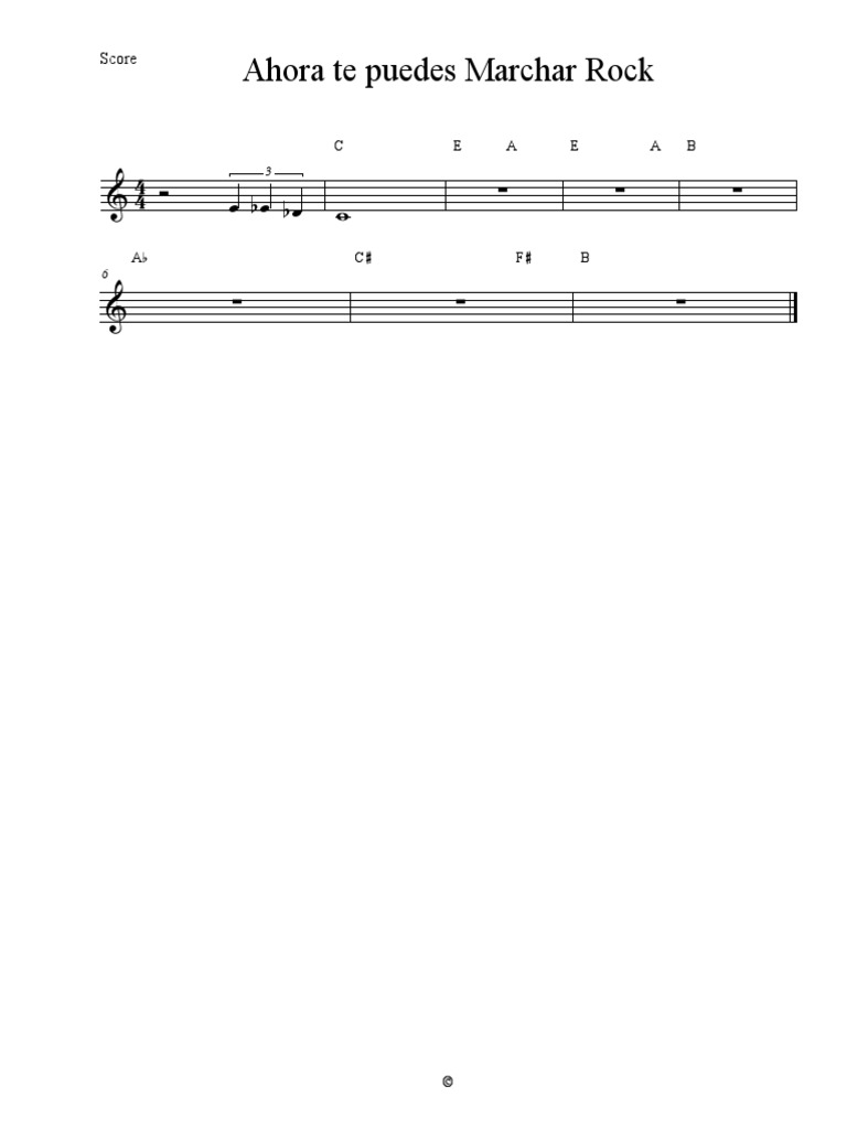 Ahora Te Puedes Marchar Luis Miguel PDF | PDF