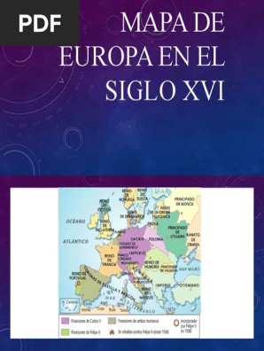 Mapa De Europa Del Siglo Xvi UNIDAD 8 DE CCSS: EL SIGLO XVI ESPAÑOL