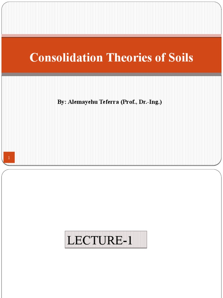Adv Soil Mech-Presentation-1 | PDF | Civil Engineering | Continuum ...