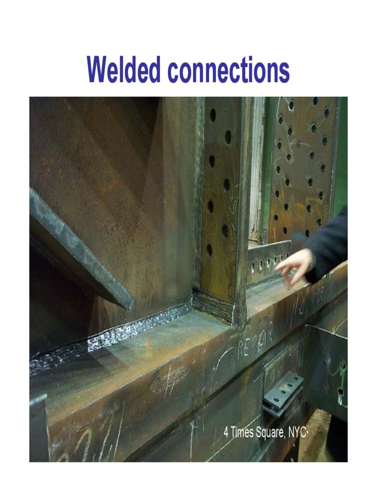 Welded Connection Design Guidelines | PDF | Welding | Construction