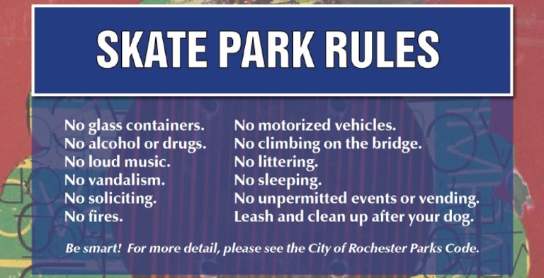 Skate Park Rules | PDF