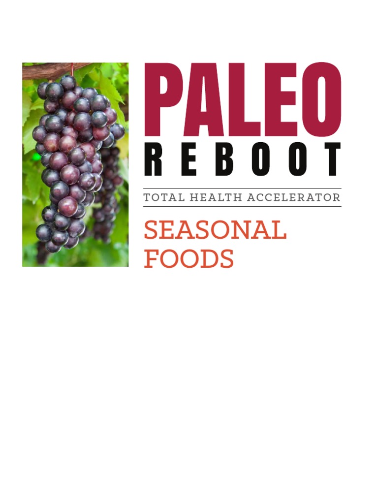 Seasonal Foods: Tota L Hea LTH Acceler Ator | PDF | Fruit | Broccoli