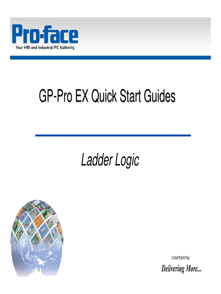 GP - Pro EX Quick Start Guides | PDF | Subroutine | Computer Engineering
